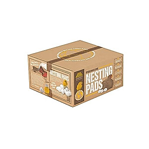 Eaton Pet and Pasture, Premium Laying Hen Nesting Pads, USA Grown & Sustainably Harvested, 13 x 13 (10 Pack)