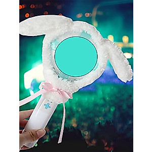 Lightstick Cover,Plush Cartoon Light Stick Covers,Glow Sticks Decorative Cute Protective Cover with Animal Ear Shape for Kpop TXT Concerts,Shows,Performance