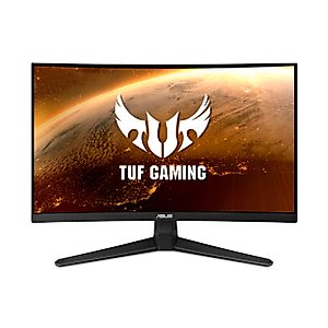 ASUS TUF Gaming 23.8” 1080P Curved Gaming Monitor (VG24VQ1B)( ) (Renewed)