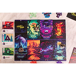 Keymaster Games Space Park, a Family stategy Game About Exploring National Parks in Space