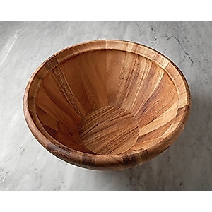Ironwood Gourmet Salinas Extra Large Fruit and Salad Bowl, Acacia Wood