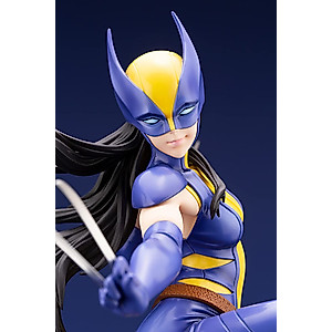 Kotobukiya Marvel Universe Wolverine (Laura Kinney) Bishoujo Statue, Multicolor