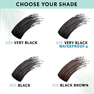 CoverGirl Lash Blast Clean Volume Waterproof Mascara, Vegan Formula, Volumizing, Smudge-Proof, Cruelty Free, Very Black, 1 Count