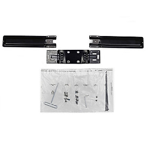 Ergotron – Dual Monitor Double Hinged Bow – Add-on for WorkFit Monitor Kits