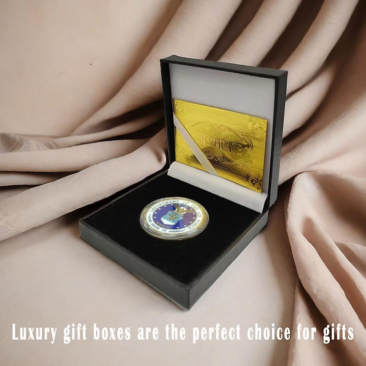 Air Force Gifts ChallengCoin Sets with Box,Best Gifts for Airmen (AIR Force)