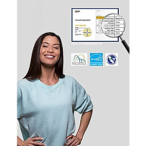 Ganiza Air Purifiers for Home Large Room Pets Dander Pollen dust allerg*ns Smoke, 23dB Less Noise, Ozone Free, H13 HEPA Filter