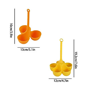 Silicone Steamed Egg Tray,Silicone Egg Holder Egg Poaching Boiling Cooker Pot Steam Rack for Stovetop Kitchen Gadgets Dining Kitchen Tools