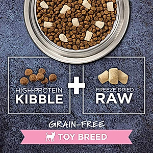Instinct Raw Boost Toy Breed Grain Free Recipe with Real Chicken Natural Dry Dog Food, 4 lb. Bag