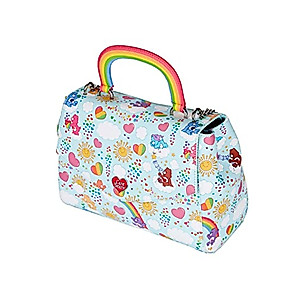 Loungefly Care Bears Aop Rainbow Handle Crossbody Care Bears One Size