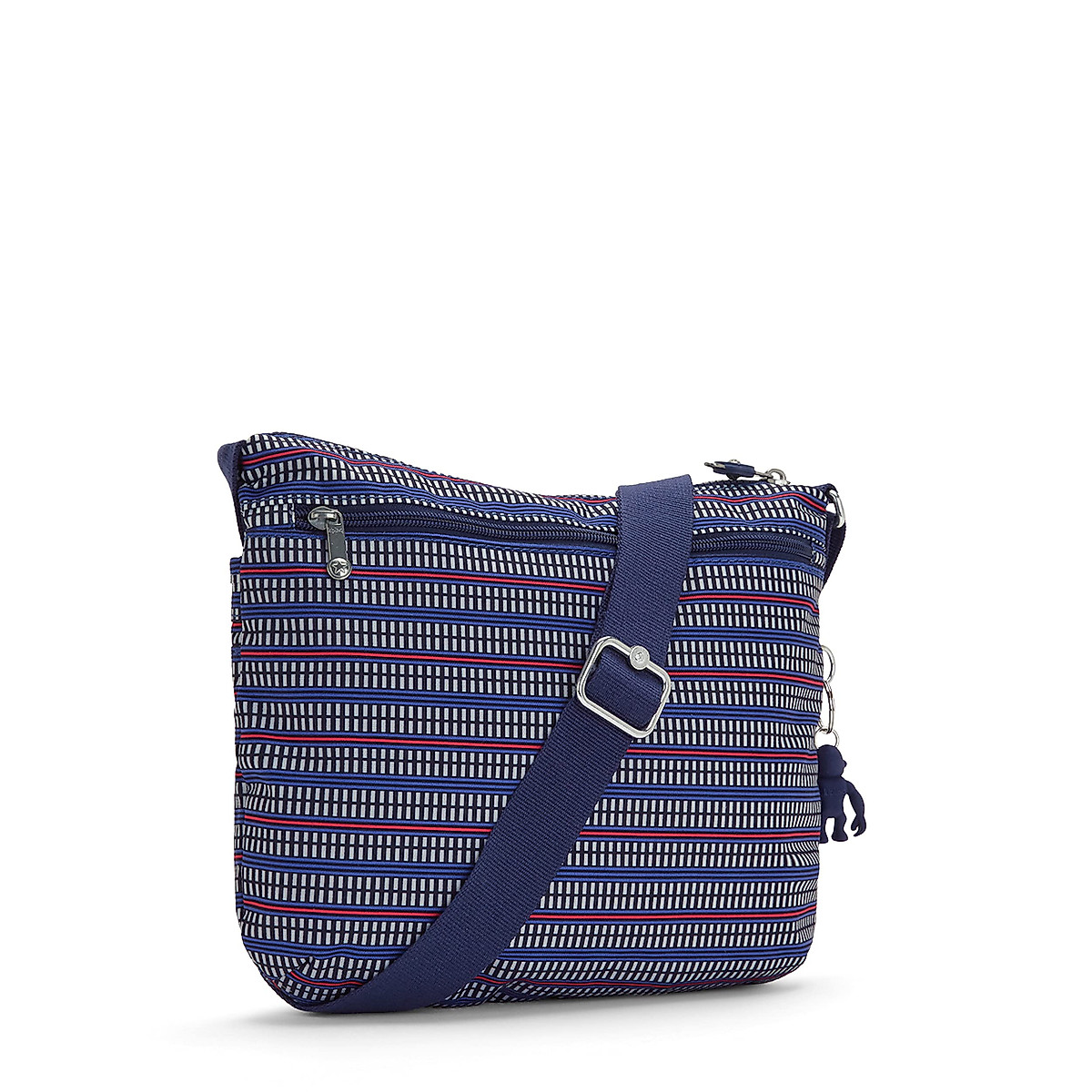 Kipling womens WomenÂ’s Arto Bag, Lightweight Everyday Purse, Casual Nylon Shoulder Crossbody Bag, Dt Warm Rose, 11.5 L x 10.25 H 1.5 D US