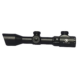Osprey Global SD3-12X44MDG : Osprey Standard Series 3-12X 44mm Rifle Scope with Illuminated (Red, Green, Blue) MIL-Dot Glass Reticle - 1/4 MOA