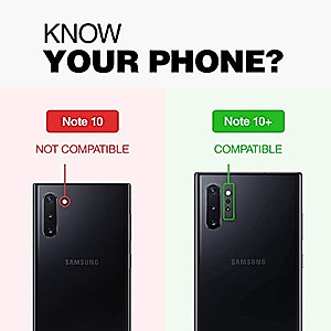 magglass Galaxy Note 10 Plus Tempered Glass Screen Protector Anti Bubble UHD Clear Full Coverage Resistant Screen Guard for Samsung Note 10+ (Case Friendly)