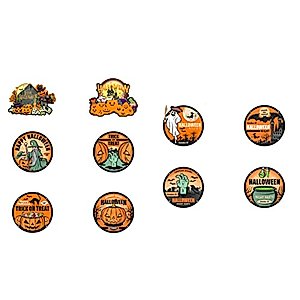 1Set Type Wall Flag House Supplies Couplets Decor Banners Porch Backdrop Decorative A DIY Pendants Hanging Yard Indoor for Bunting Plaques Stickers Style Treat Signs Festive