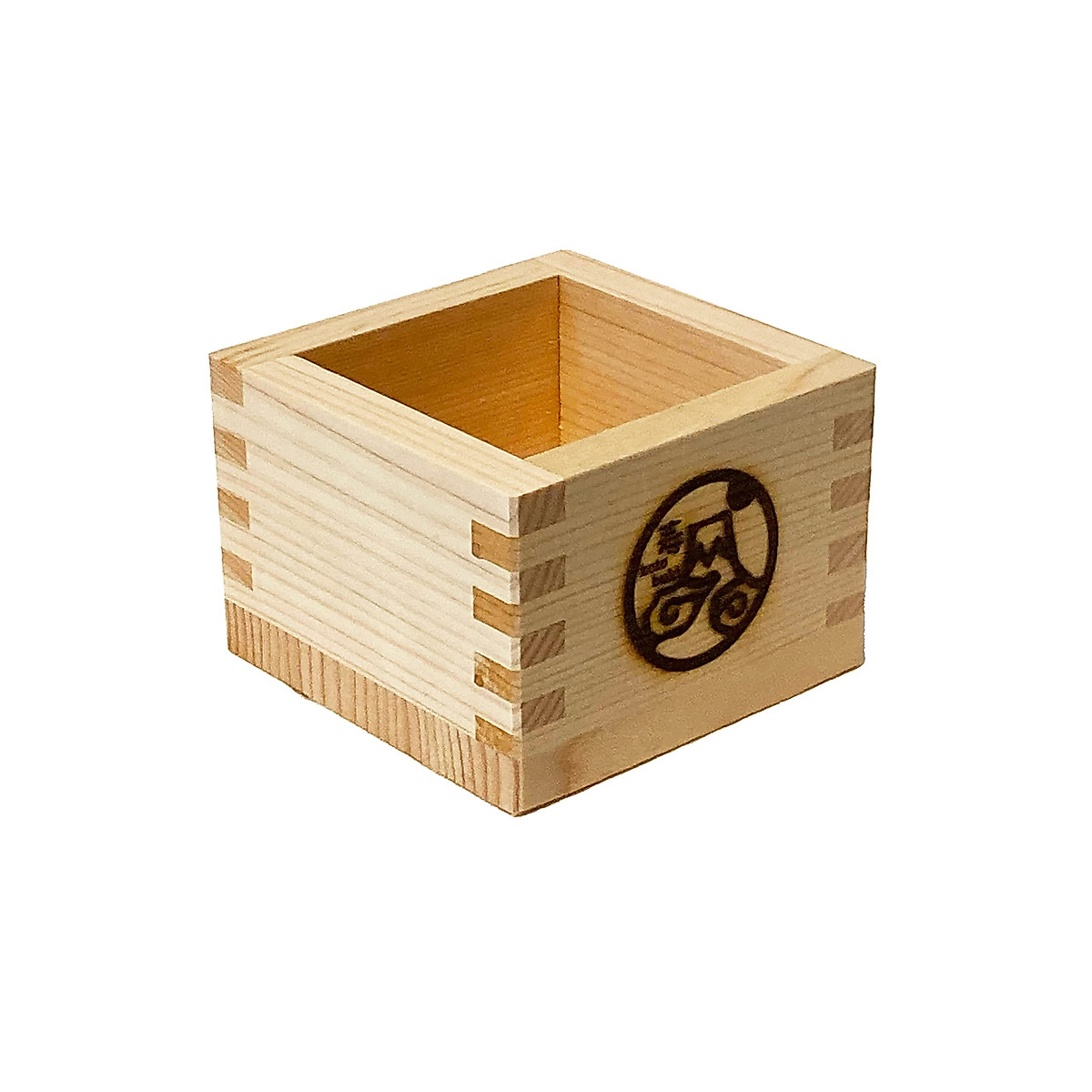 Japanese Traditional SAKE Cup made of Hinoki Cedar Wood. Lucky Motif Design SAKE Cup.Mt.Fuji Japanese SAKEMASU Happy New Year 2024 Dinner Party Japanese SAKE Christmas Birthday Gift