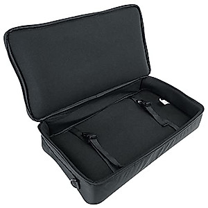 Rockville MCB22 Gig Bag Case 4 DJ/MIDI/Keyboard Controllers/Guitar Pedal Board,Black,23” x 12” x 4”