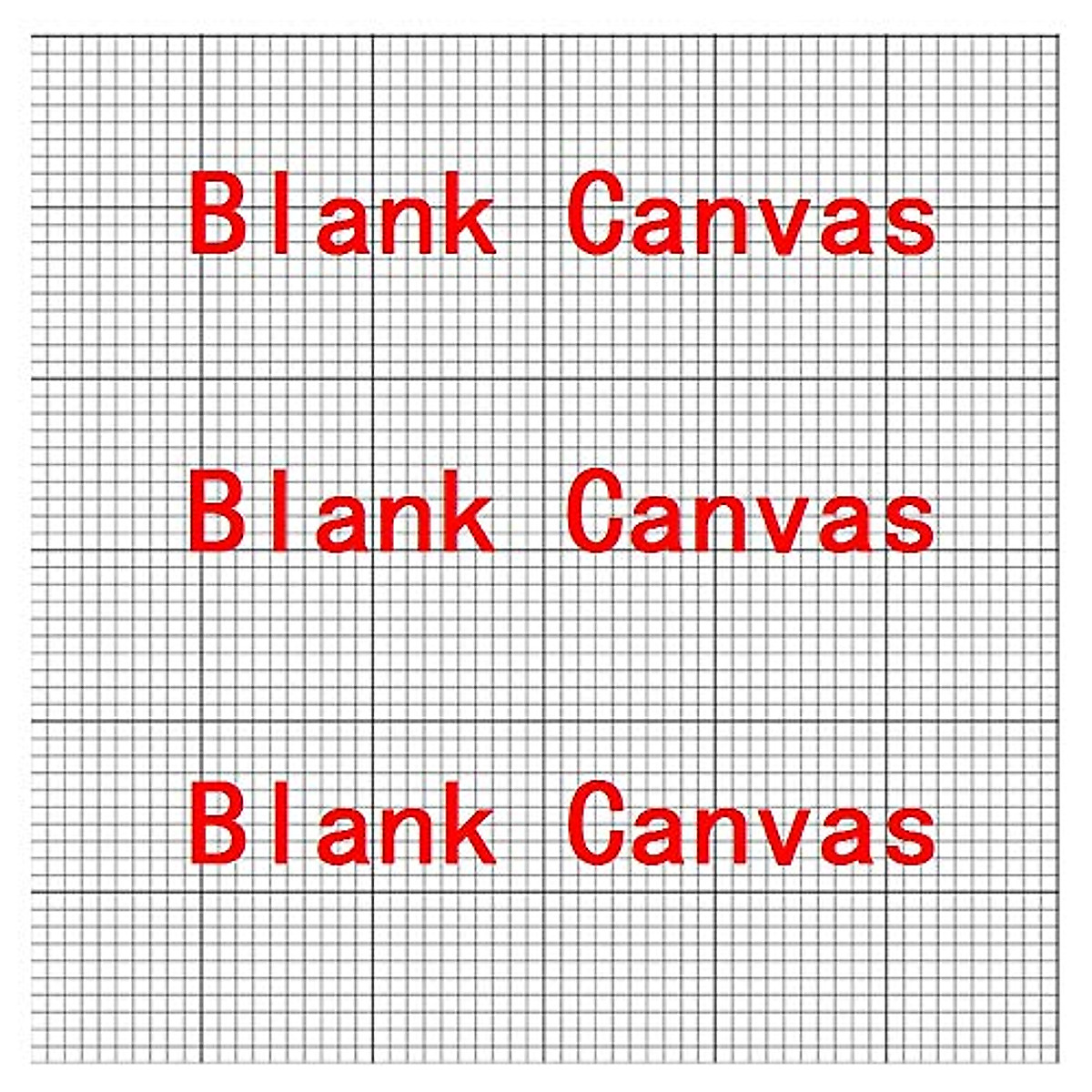 OneHippo 5Pcs/Lot 20x20CM Diamond Painting Canvas Embroidery Canvas with Glue Canvas Round/Square Blank Grid Canvas Empty for Your Private Customized