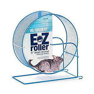 Prevue Pet Products Wire Mesh Ferret Wheel 11in Assorted Colors