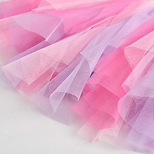 DXTON Baby Tutu Skirt for Toddler Girls Outfits Skirt for 2-8 Years SK114 10T