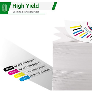 131X 131A High Yield Toner Cartridge Replacement Compatible with HP 131A 131X CF210X CF211A CF212A CF213A Pro 200 Color MFP M276nw M251nw Printer (Black, Cyan, Yellow, Magenta, 5-Pack)