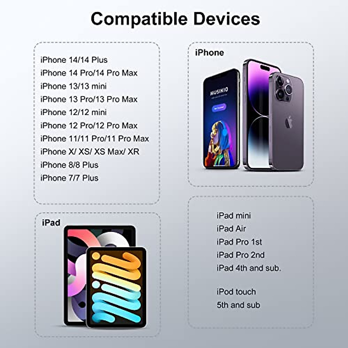 Coolden in-Ear Headphones for iPhone 14/13/12/11 Wired Earbuds with Microphone Volume Control Earpieces HiFi Stereo Headsets Compatible with iPhone 14 Pro/13 Pro/12/11/XR/XS/X/7/7 Plus/8/8Plus,Black