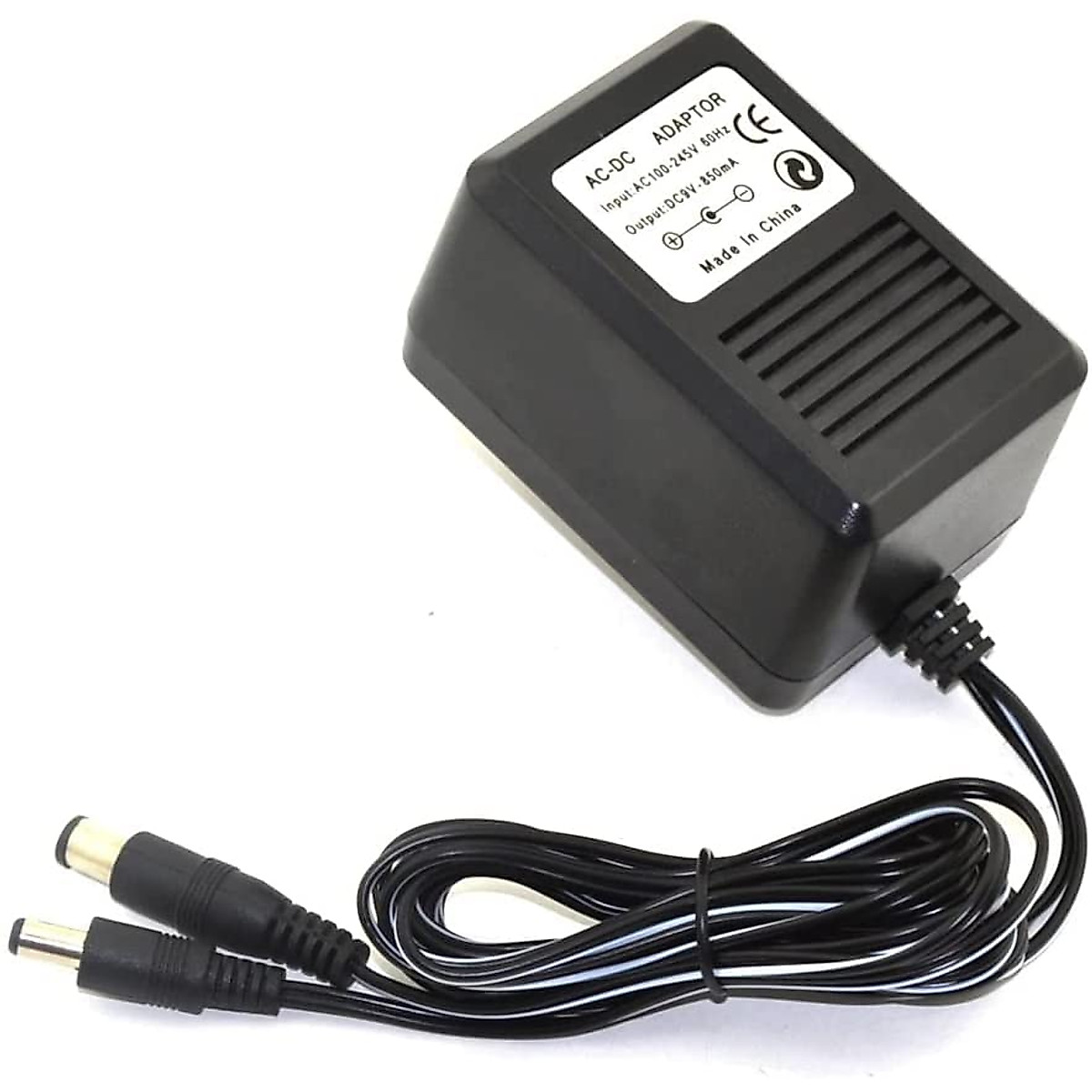 RUITROLIKER Power Supply AC Charger Power Adapter With AV Cable RCA TV Cord for SNES NES GENESIS Console