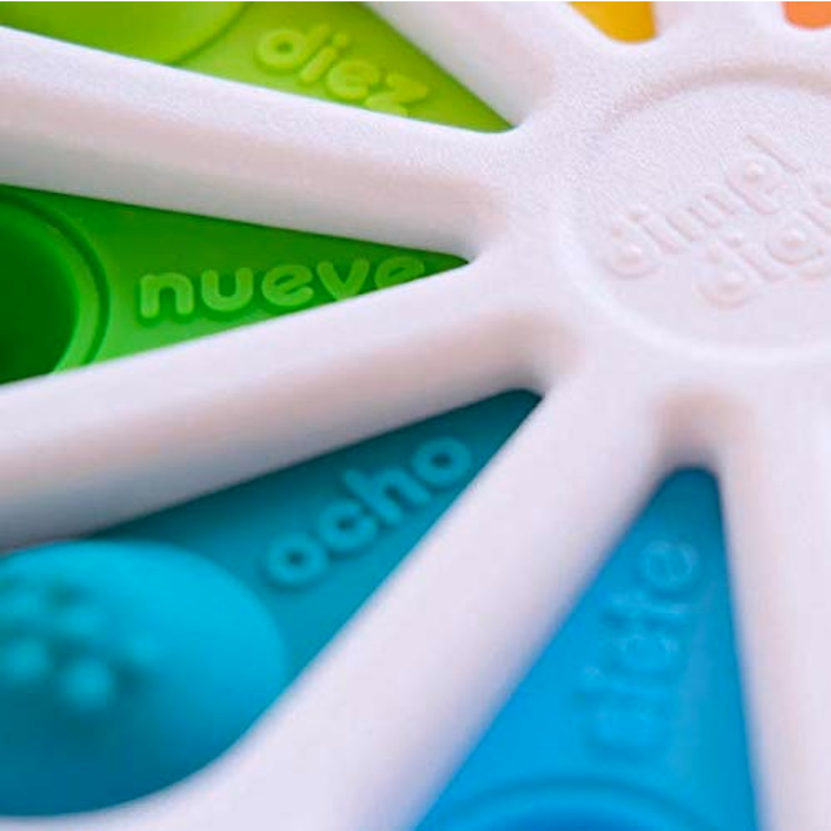 Fat Brain Toys Dimpl Digits - Popping, Number-Learning Sensory Preschool Toy