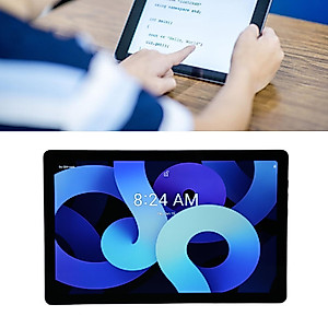 Sanpyl 10.36 Inch Tablet, 2560X1600 HD Display Tablet, MTK6762 Chipset, 8 Cores, 16GB RAM, 512GB ROM, Dual SIM Card for 13 Tablet 5G WiFi (Blue)