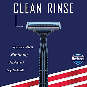 Barbasol Pivot Twin Premium Disposable Razor, 10 Count