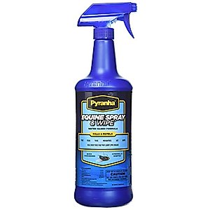 Pyranha Spray N Wipe Fly Spray, 1 Qt