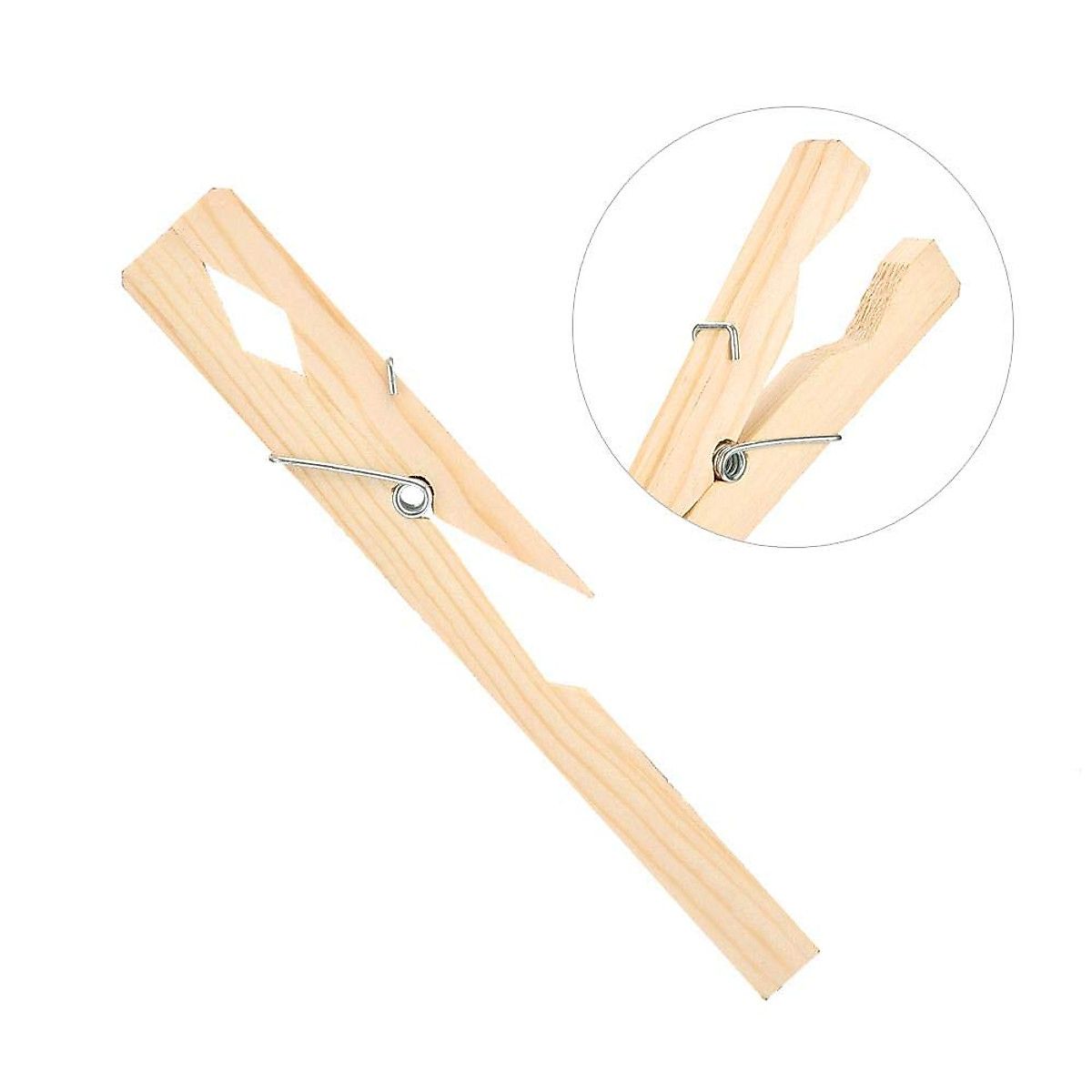 10Pcs Wood Test Tube Clip,Test Tube Holder Clamp Clip for Laboratory Equipment Testing Tool 18cm/7.1in Length
