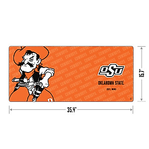 YouTheFan NCAA Oklahoma State Cowboys Logo Series Desk Pad