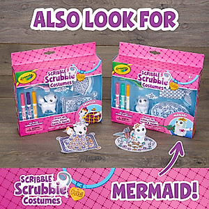Crayola Scribble Scrubbie Pets Princess Playset, Kids Toys, Gift for Girls & Boys