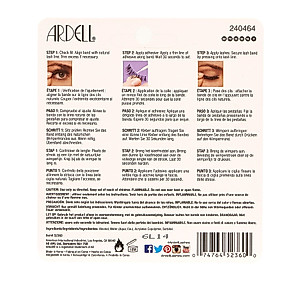Ardell Brush On Strip Lash Adhesive, Clear Lash Glue for Strip Lashes, Quick-Drying, Waterproof, Latex-Free, 5ml