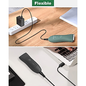 5V USB Charging Cable for Meridian Shaver, Charging Cord for Meridian Trimmer Meridian Electric Body & Pubic Hair Trimmer Body Hair Groomers, JOVNO AC/DC Adapter Power Supply Wall Charger Power Cord