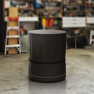 RitPin Cover for Shop Vac, Fit 2.5, 5 and 6 Gallons Wet Dry Shop Vacuum Cleaners, Waterproof and Dustproof, Small, Black