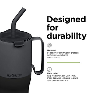 Klean Kanteen 36oz Rise Tumbler with Straw Lid - Tan