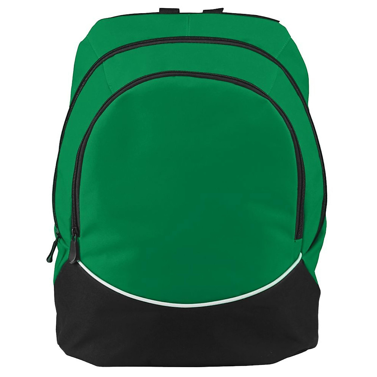 Augusta Sportswear Large Tri-Color Backpack, One Size, Kelly/Black/White