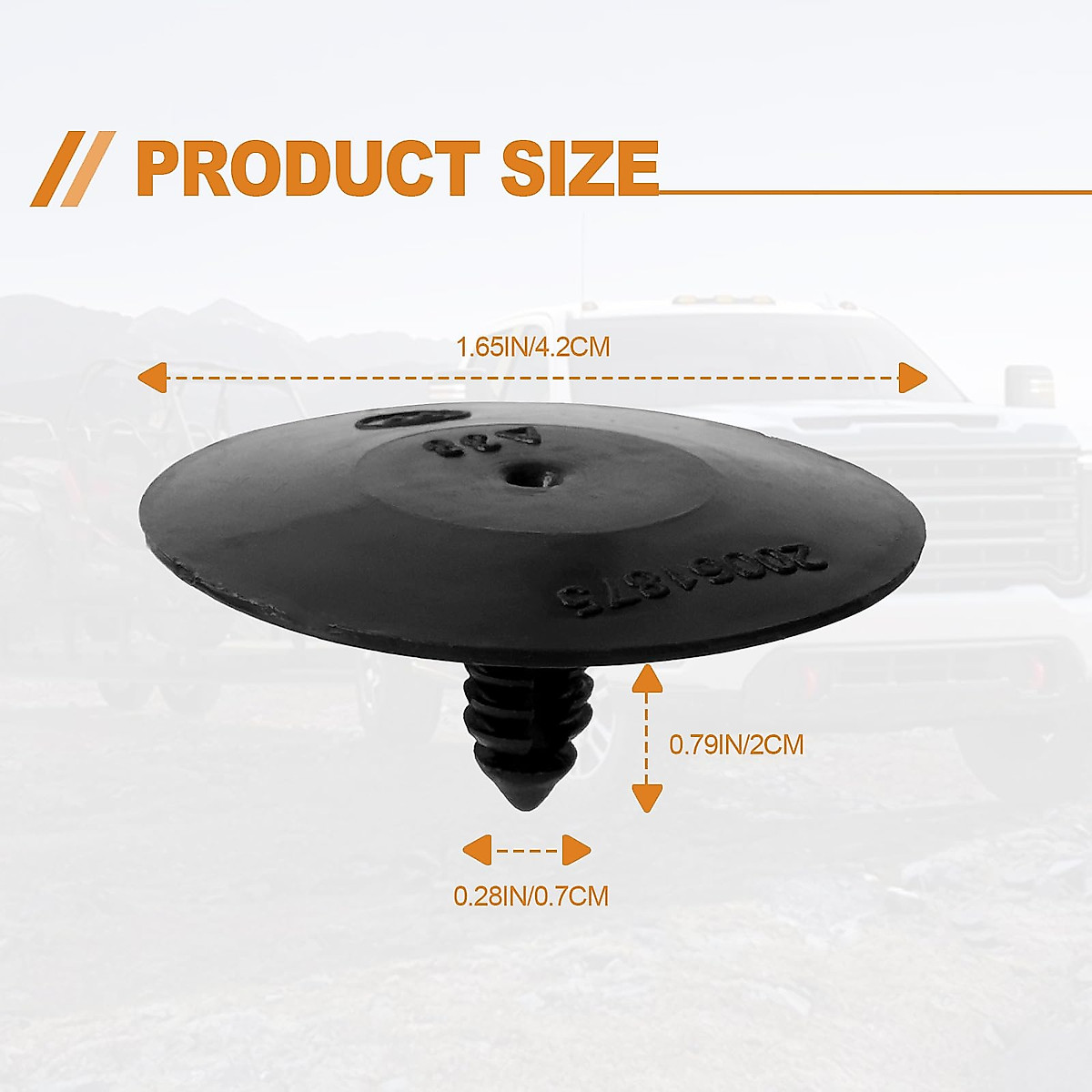 30PCS Hood Panel Insulation Seal Retainer Clip Compatible with Buick Cadillac Chevy GMC Hummer Honda Escalade Oldsmobile Pontiac Saturn 3078511 3977775