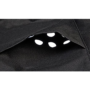 Amazon Basics Gas Grill Barbecue Cover, 54 inch / S, Black