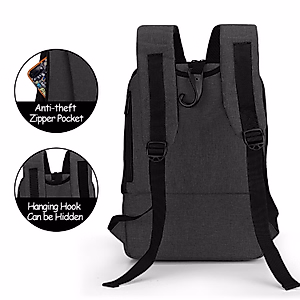 CURMIO Travel Backpack Compatible with Inogen, OxyGo and Caire Units, Portable Oxygen Concentrator Bag with Storage Compartment, Bags Only