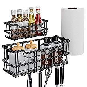 2Packs Griddle Caddy for Blackstone Griddles, Space Saving Blackstone Griddle Caddy for Outdoor Grill, BBQ Accessories Organizer