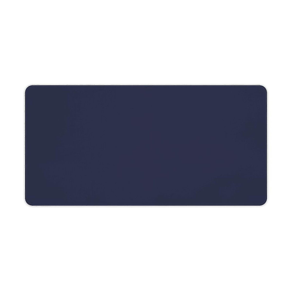 Large Mouse Pads Navy Blue and White Desk Mat Gaming Mousepad Non Slip Rubber Mouse Mat for Desk Keyboard, Wireless Mouse, Office Computer 12" x 24"