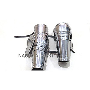 NauticalMart Medieval Knight Armor Warrior Steel Arm Guard - Halloween