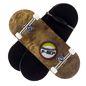 P-REP Standard Complete Wooden Fingerboard Burl 34mm