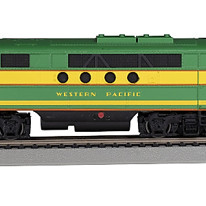 Bachmann Trains - FT - DCC WOWSOUND Sound Value-Equipped Locomotive - Western Pacific (Green & Yellow) - HO Scale,68915