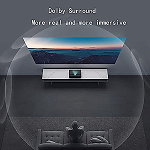 Blacklight Projector Projector,Mini Cinema Projector, 4K Projection TV, Ultra Short Throw Home Theater with Smart Cooling,2000 Lumens 150 Inch TV Projector Projector, for Party, Home, Office