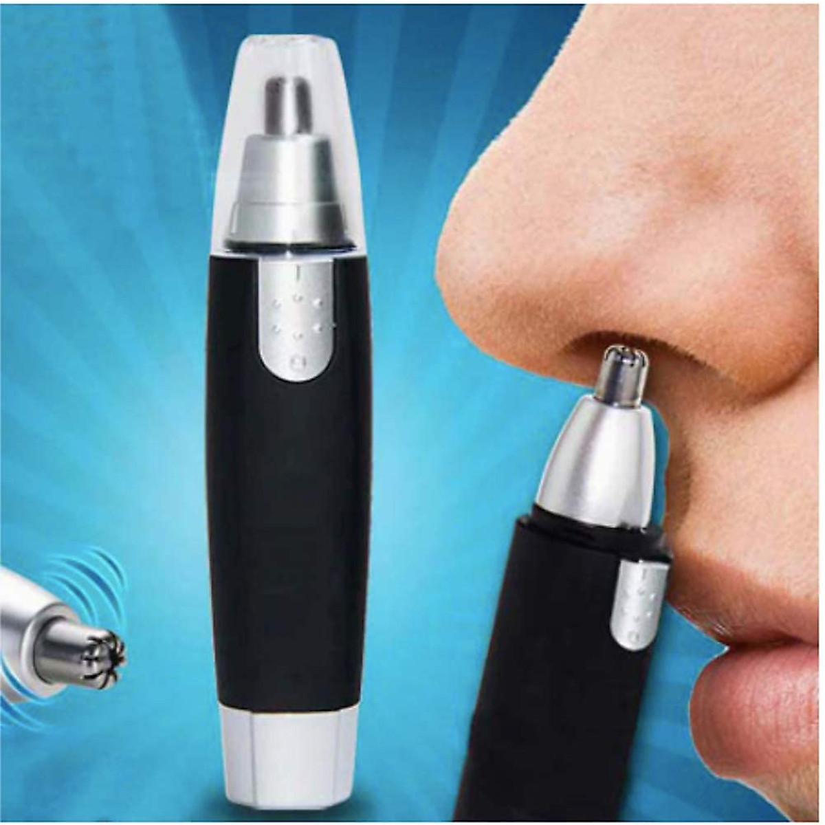 Okian Nose and Ear Trimmer Clipper Electric for Men Water Proof Battery Powered
