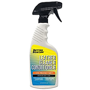 Marine Grade Boat Cleaner Products Leather Conditioner and Boat Vinyl Cleaner for Boat Seats Protectant UV Protection Leather Cleaner Boat Accessories Upholstery Interior Car & Spa Cover