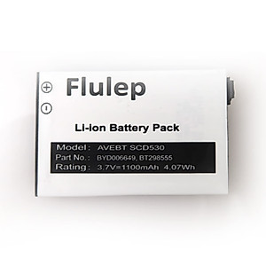 Flulep BT298555 Battery Replacement for V-Tech VM321 VM343 VM333 VM341 Baby BM1000 Digital Audio Baby Monitor, Safe Sound Baby Monitor Parent Unit Battery