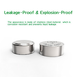 Cotchear 10Pcs Ag13 Button Batteries LR44 SR44 L1154 A76 LR1154 357A Button Cell Battery